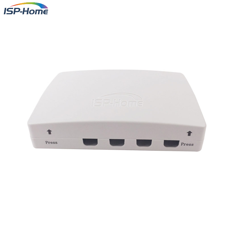4 Core Fiber Optic Desk Terminal Box - ISP-Home.com